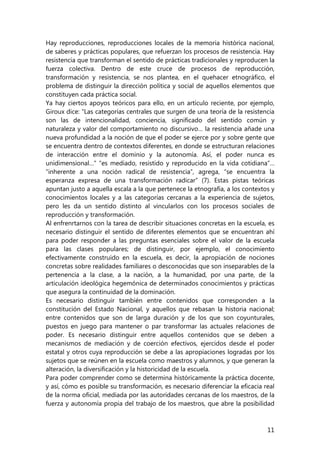 La Relevancia De La EtnografíA Para La TransformacióN De La Escuela | PDF