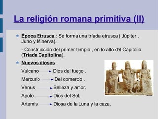 La religión en roma | ODP