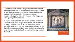 La religione romana | PPTX