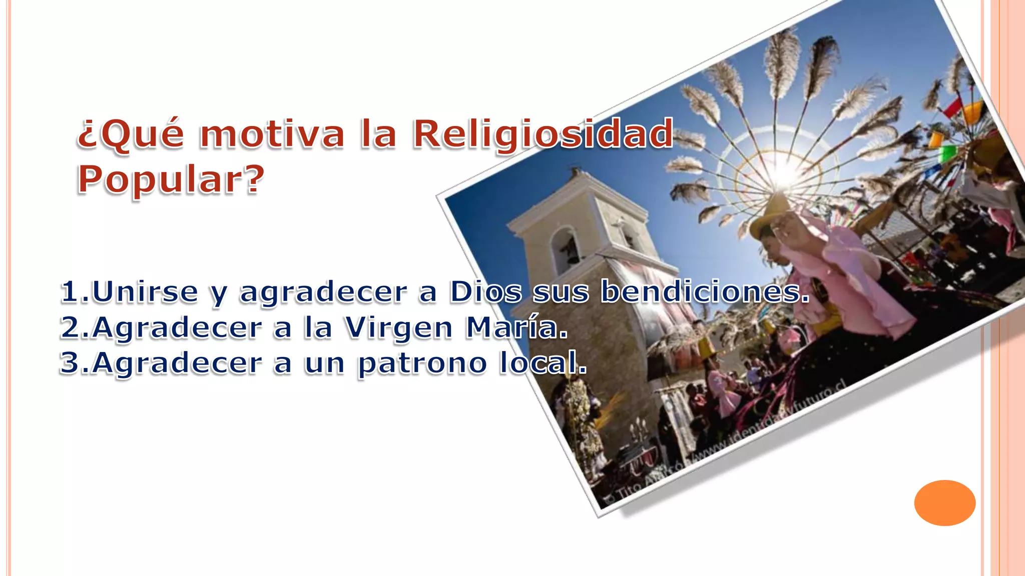 La religiosidad popular | PPTX