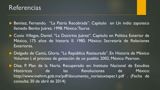 La República Restaurada, México (1867-1876) | PPTX