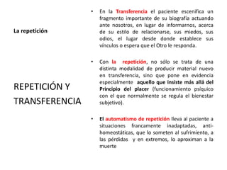 La repetición como concepto fundamental | PPTX