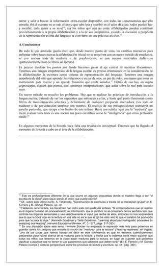 La representación del lenguaje y el proceso de alfabetización | DOC