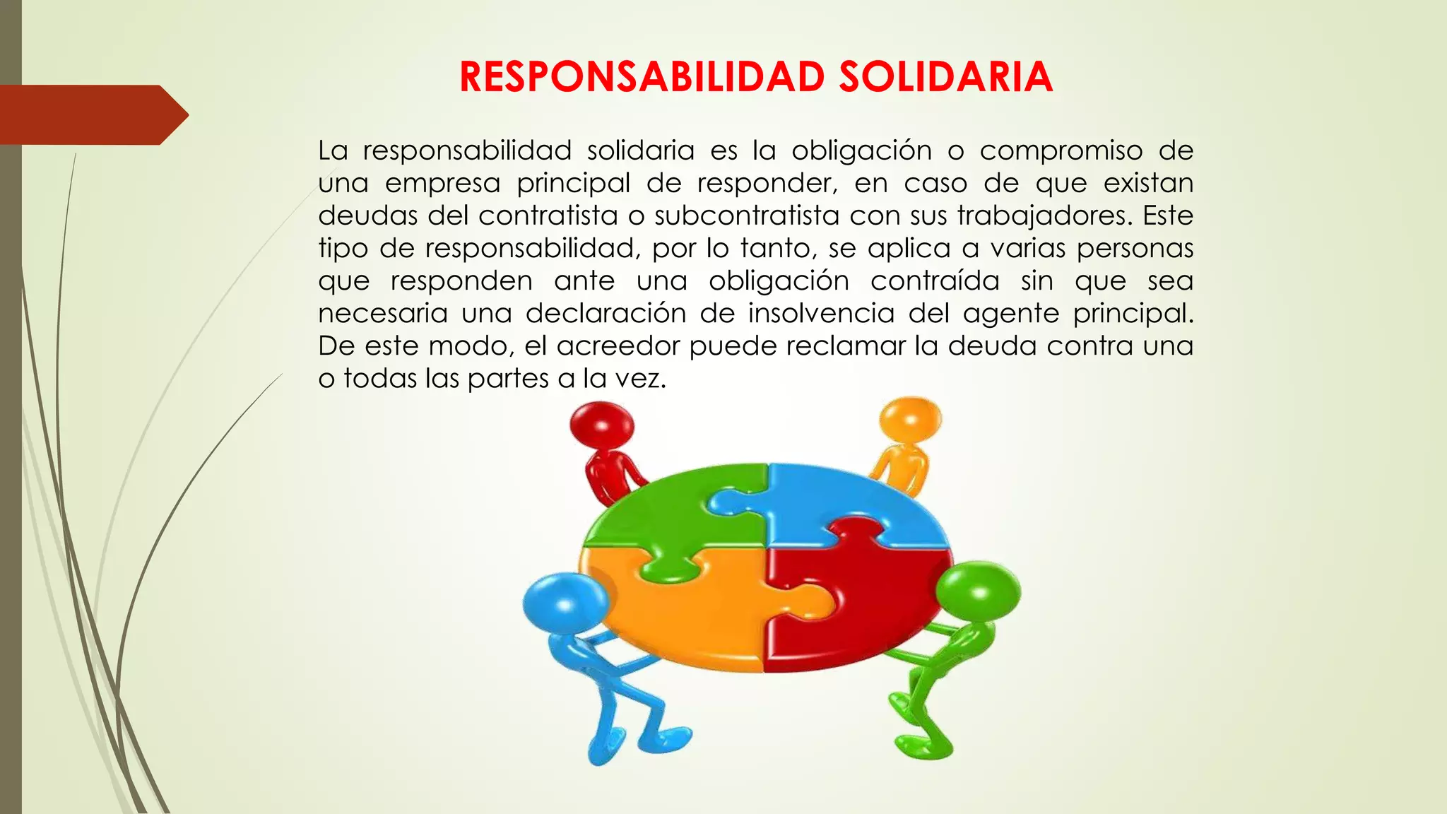 La responsabilidad | PPTX