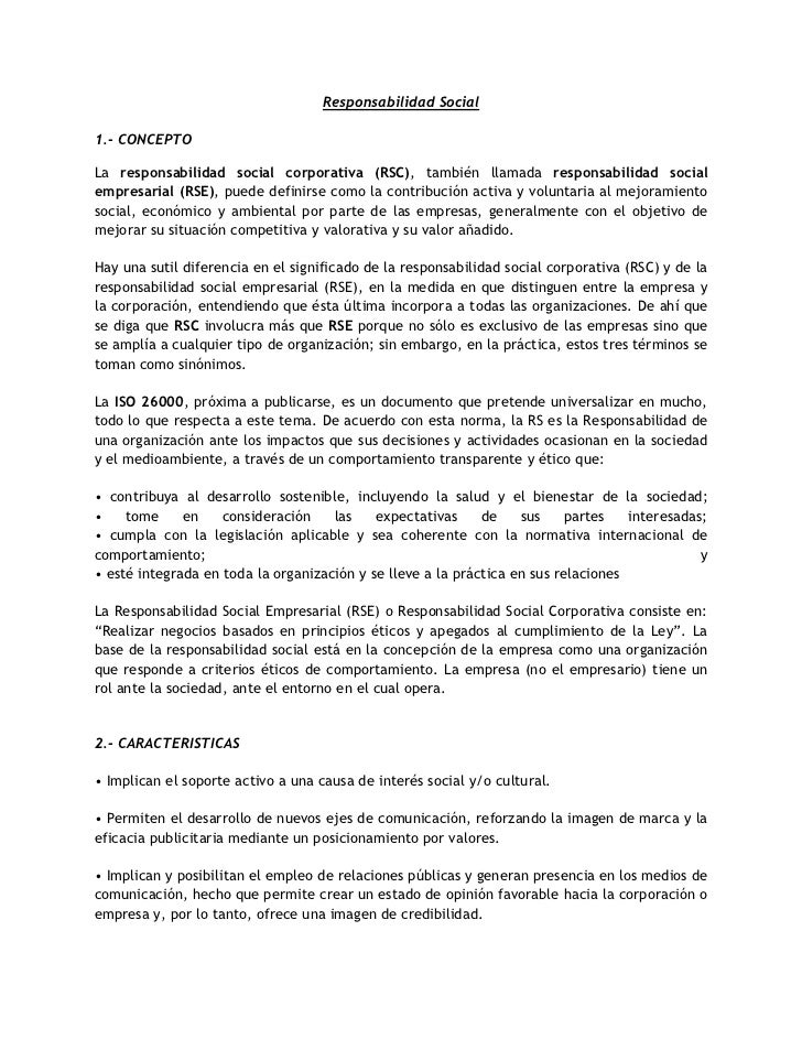 Responsabilidad Social Empresarial Ejemplos