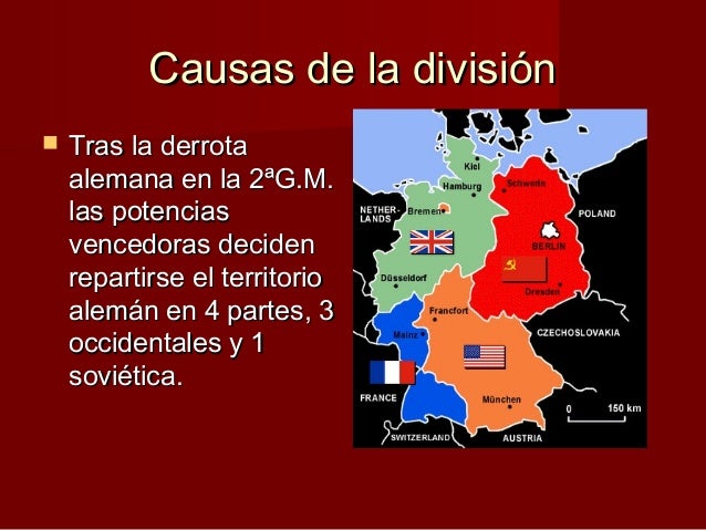 EL CAPITALISMO : DIVISION DE ALEMANIA