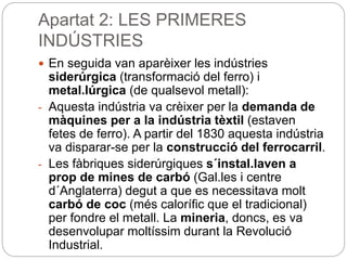 La revolució industrial | PPTX