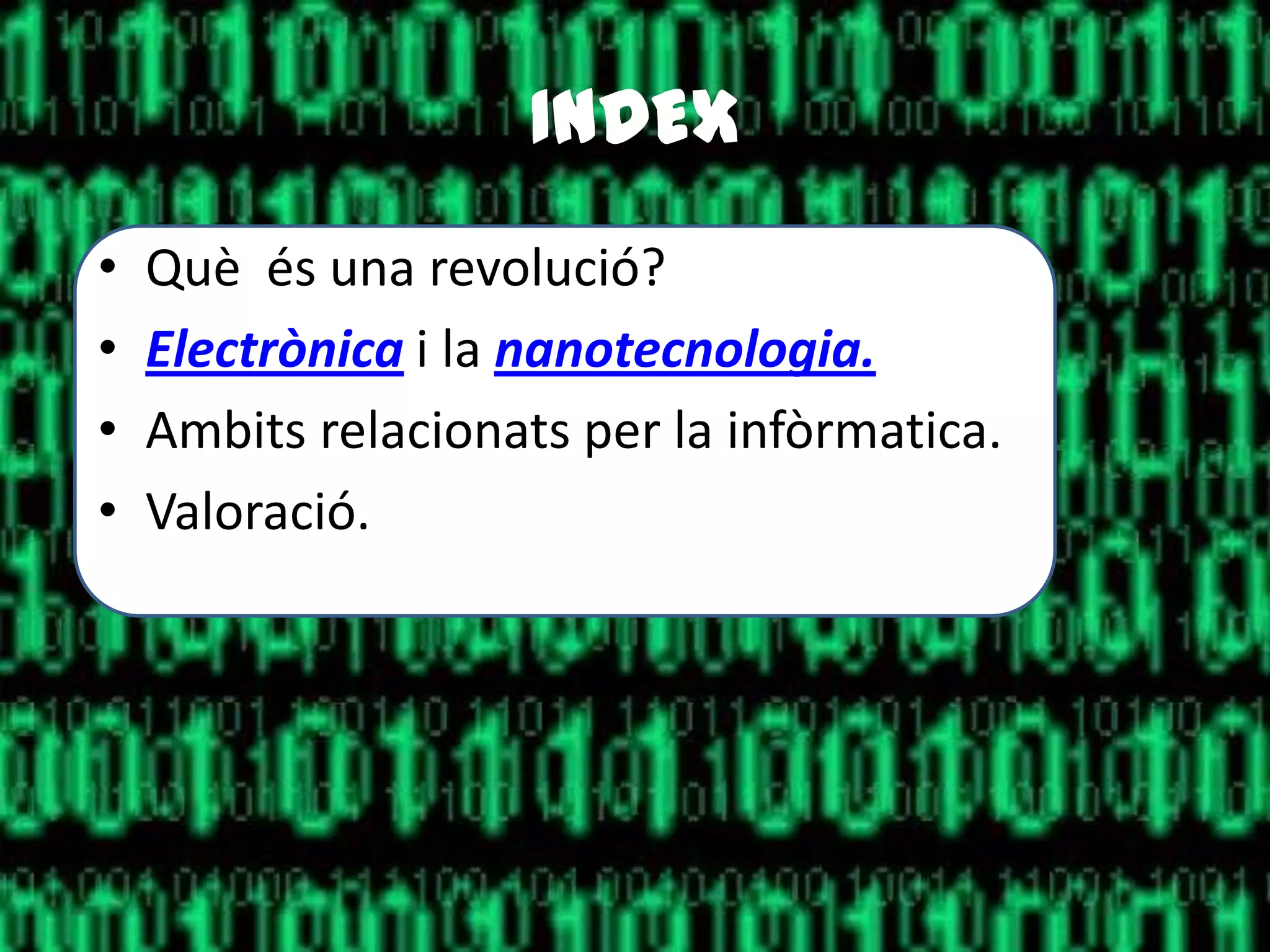 La revolució informatica | PPTX