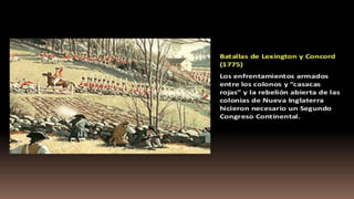La revolución americana | PPTX