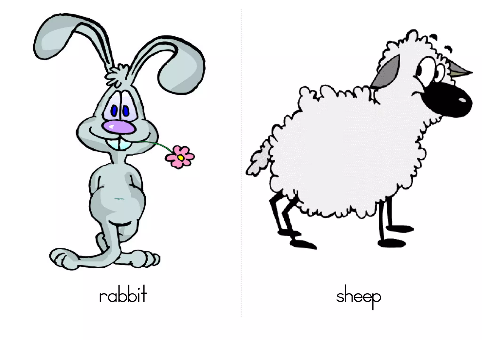 Large animals2-words | PPT