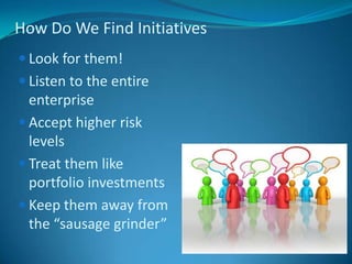 Large Enterprise Initiatives | PPTX