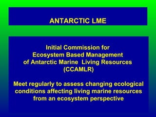 Large Marine Ecosystems: Megaregional Best Practices for LME Assessment ...
