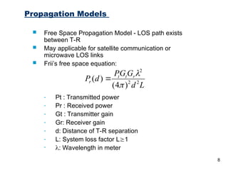 large-scale-propagation models in wireless communications.ppt