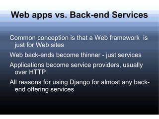 Large Scale Processing with Django | ODP | Computing | Technology & Computing