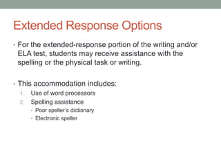 Large scale assessments and students with disabilities | PPT