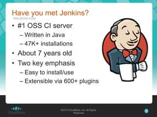 Large scale automation with jenkins | PPT