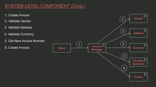 Large scale enterprise software architecture | PPTX