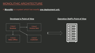 Large scale enterprise software architecture | PPT