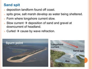 Large scale features accumulate on depositional coast | PPTX