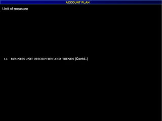 Large Account Plan Presentation | PPT