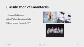 Large and Small Volume Parenterals.pptx