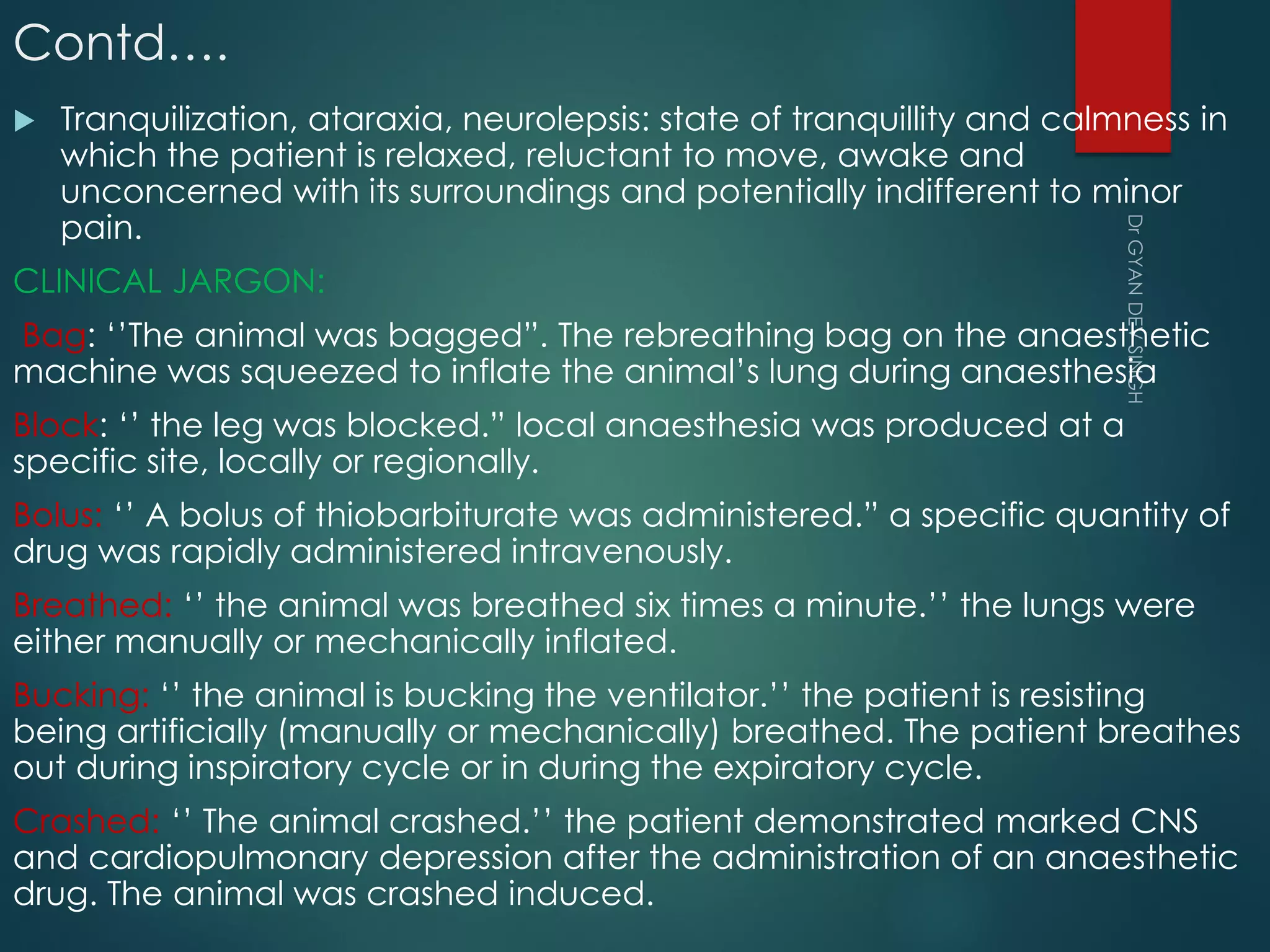 Large animal anaesthesia copy (3) pdf | PDF