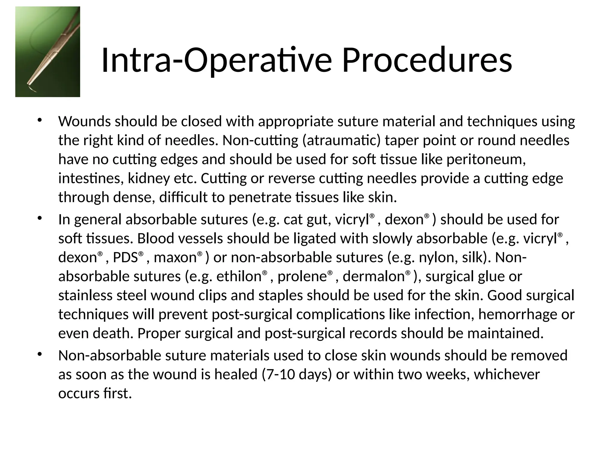 Veterinary Large animal surgery at glance | PPTX