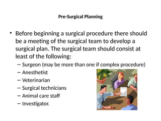Veterinary Large animal surgery at glance | PPTX