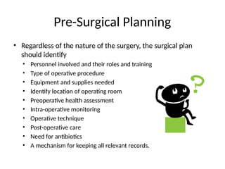 Veterinary Large animal surgery at glance | PPTX