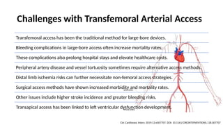 Large bore access in cardiology very imp | PPTX