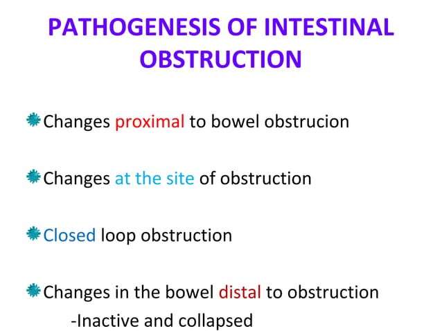 Large bowel obstruction -dr.p.saravanakumar ms pg tanjore medical ...