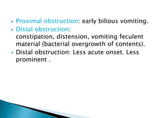 Large bowel obstruction | PPTX