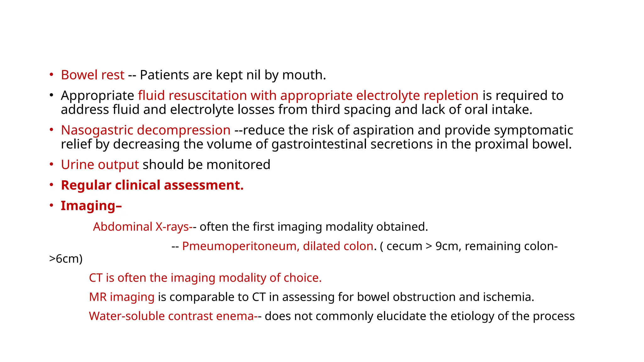 Large Bowel Obstruction- Evaluation and Management .pptx