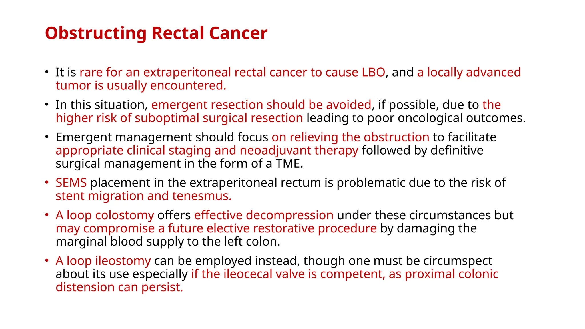 Large Bowel Obstruction- Evaluation and Management .pptx