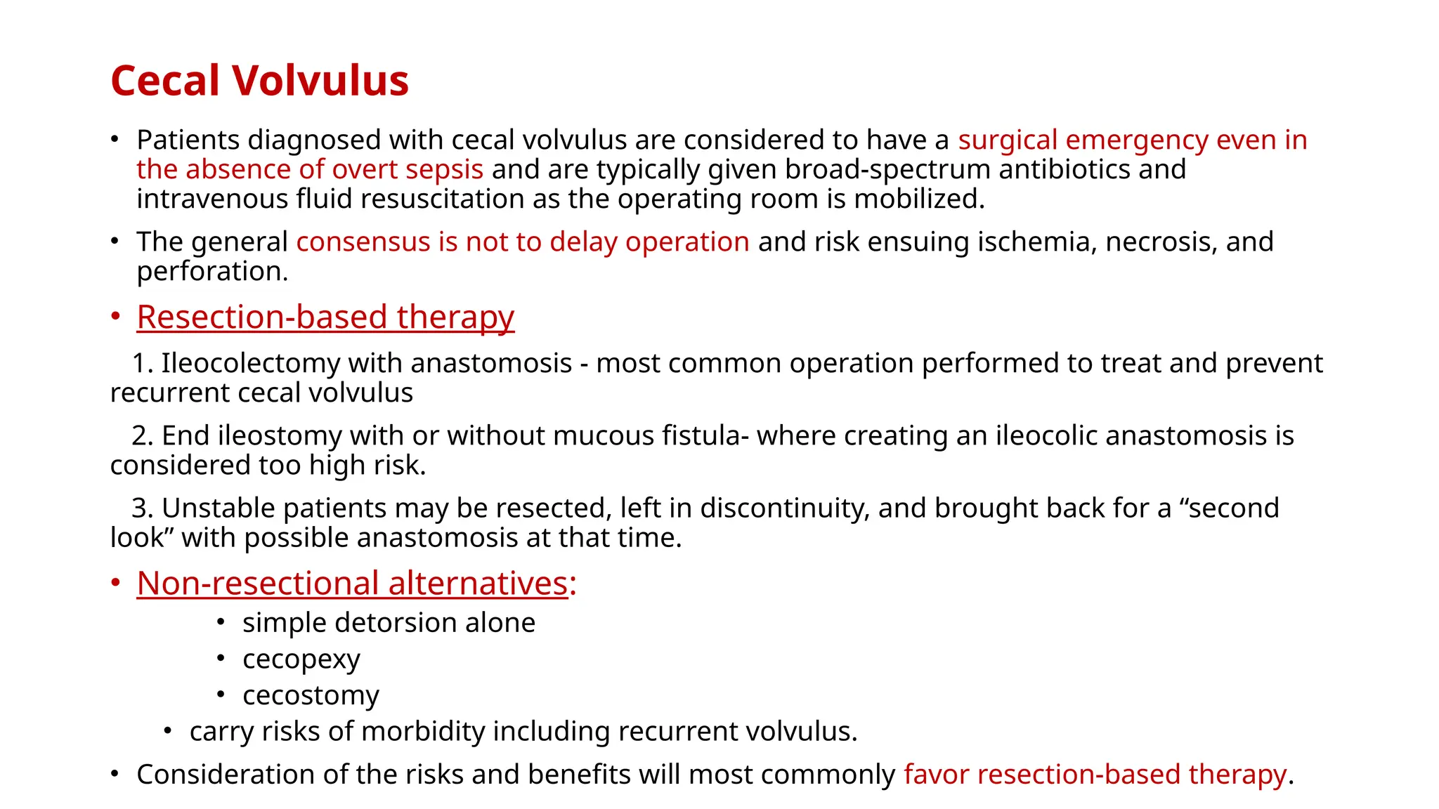 Large Bowel Obstruction- Evaluation and Management .pptx