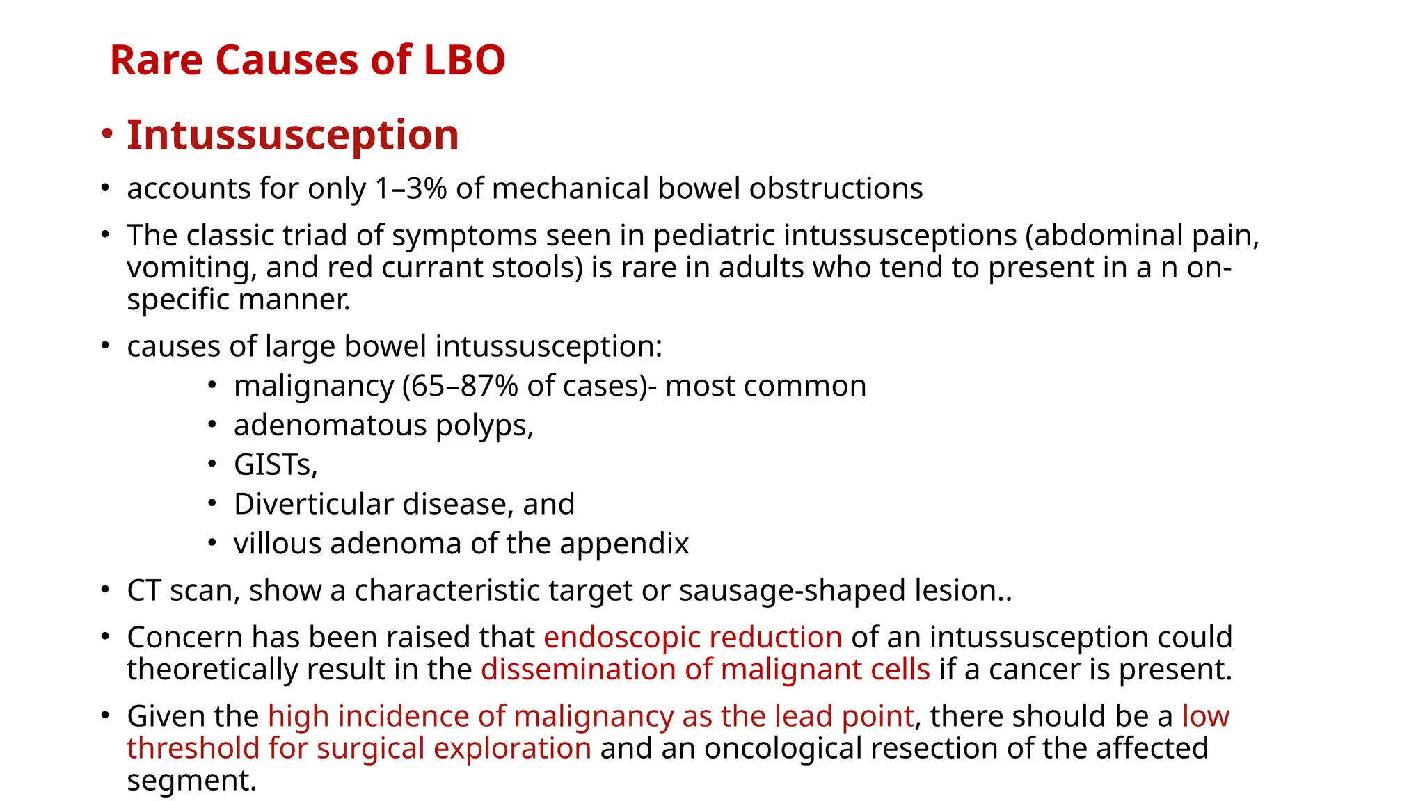 Large Bowel Obstruction- Evaluation and Management .pptx