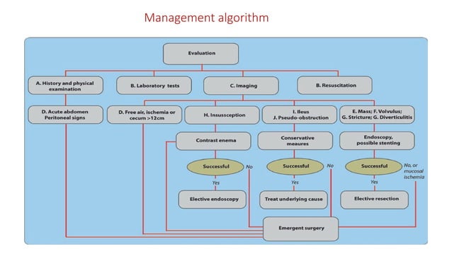 Large Bowel Obstruction- Evaluation and Management .pptx