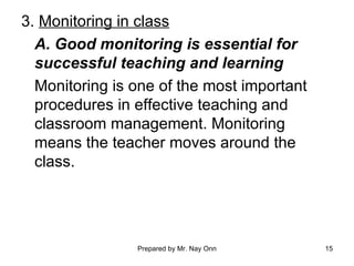 Large class strategies | PPT