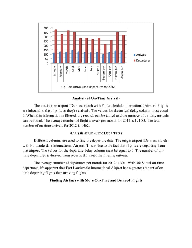 Large data sets analysis florida airports | PDF