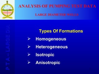 Large Dia Well Tests | PPT