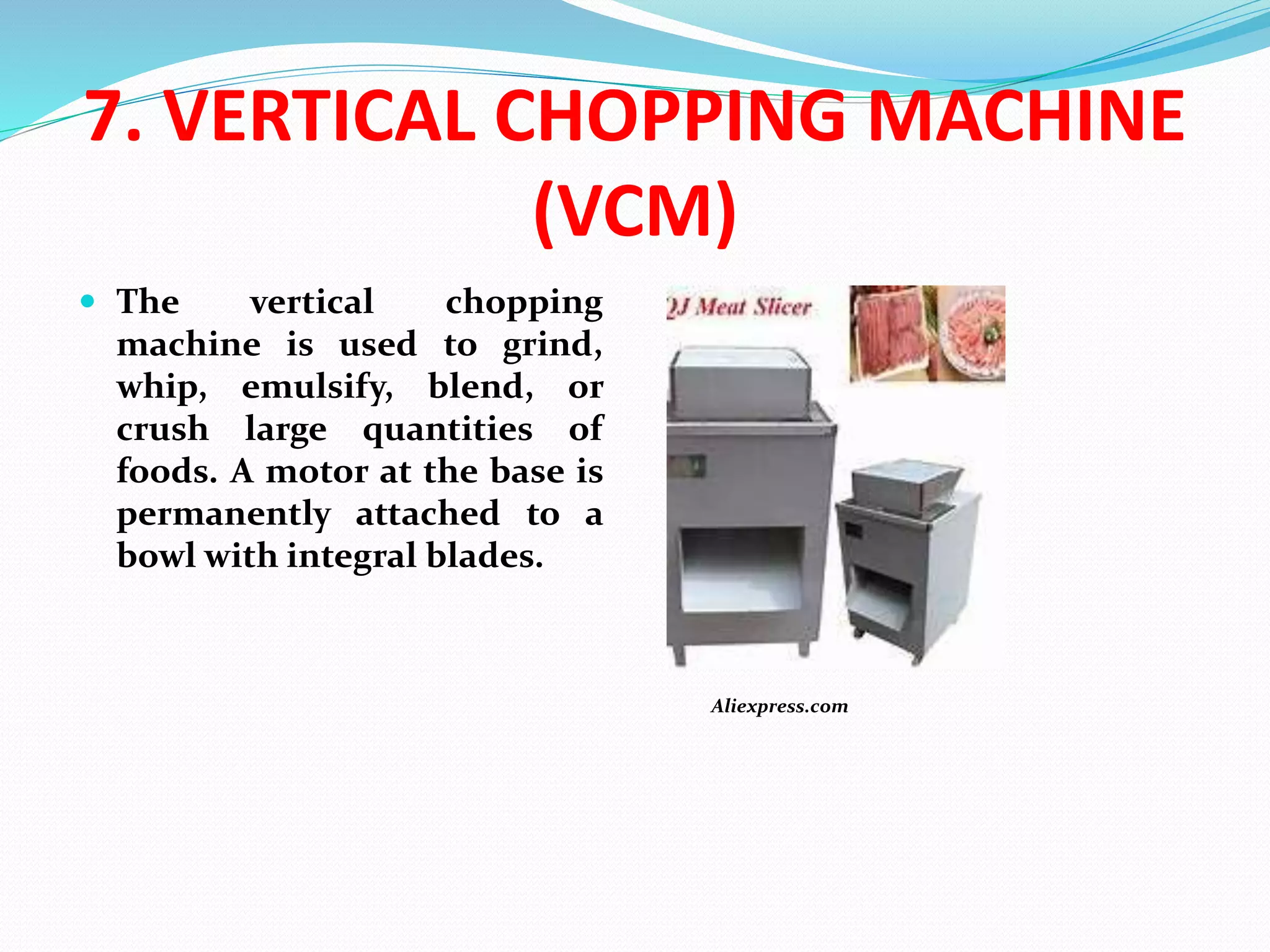 Large Equipment in the Kitchen | PPTX