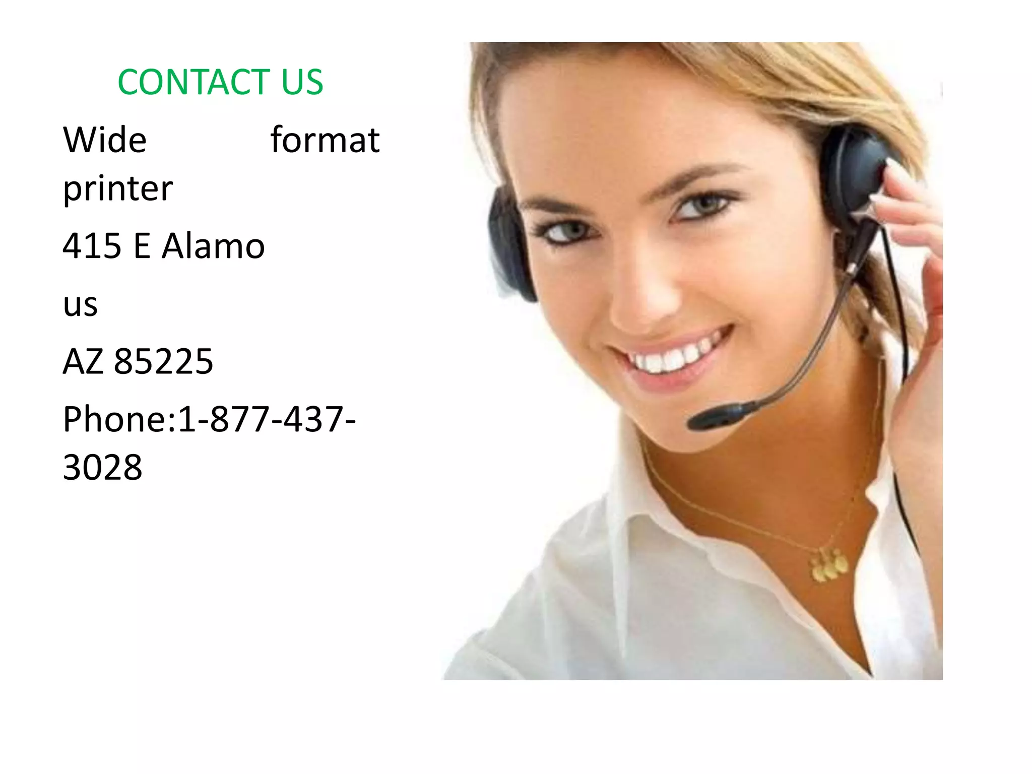 Large Format Printer Ppt