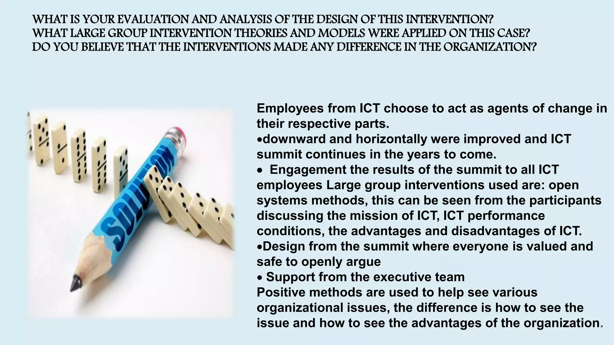 Large group intervention at airbus | PPTX