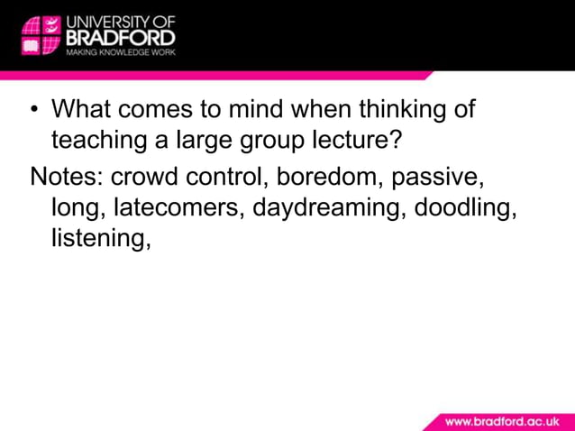 Lecturing in HE | PPT