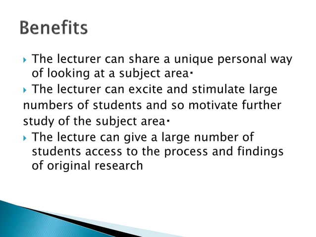 Large group teaching | PPTX | Education