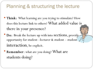 Large group teaching pgcap | PPT