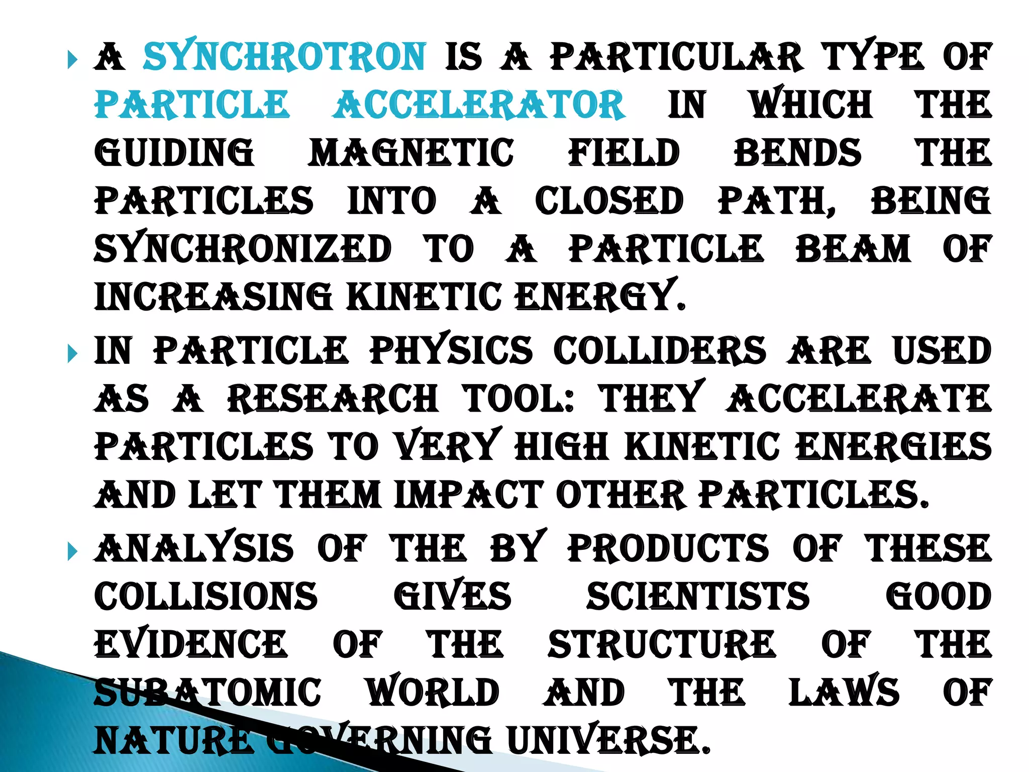 Large hadron collider | PPTX | Physics | Science
