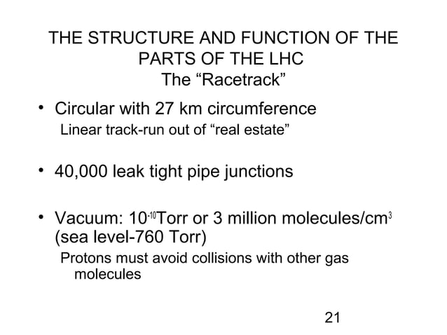 Large hadron collider | PPT | Physics | Science