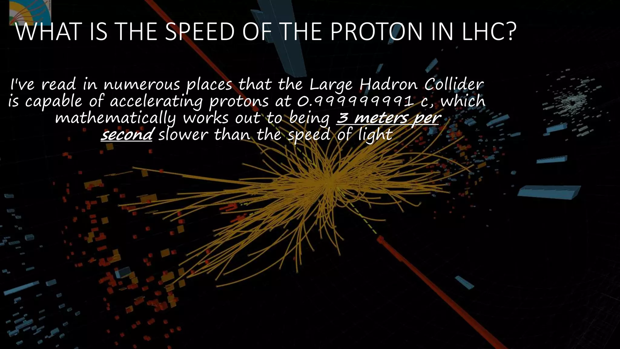 LARGE HADRON COLLIDERS | PPTX