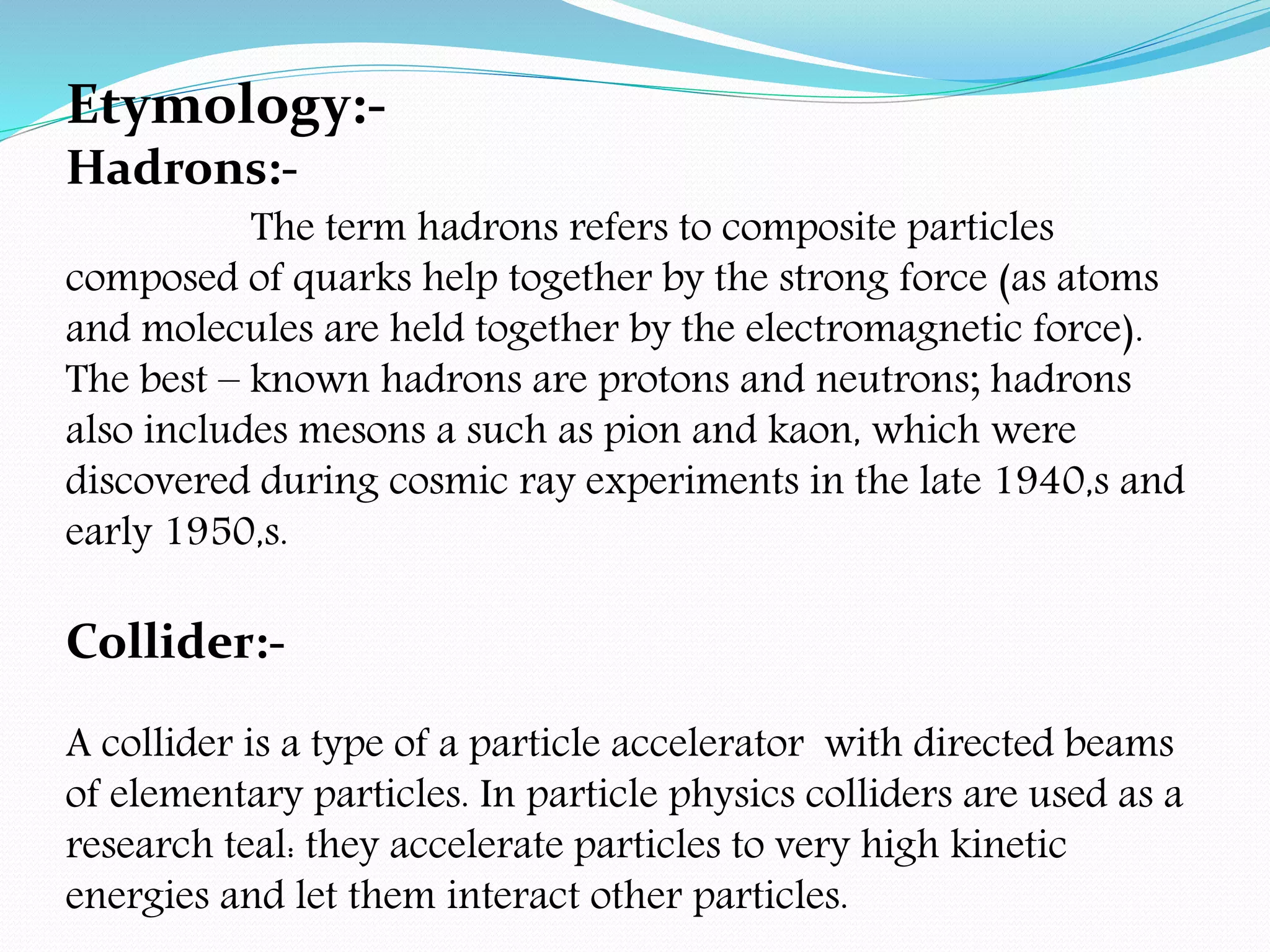 Large hadron collider | PPTX
